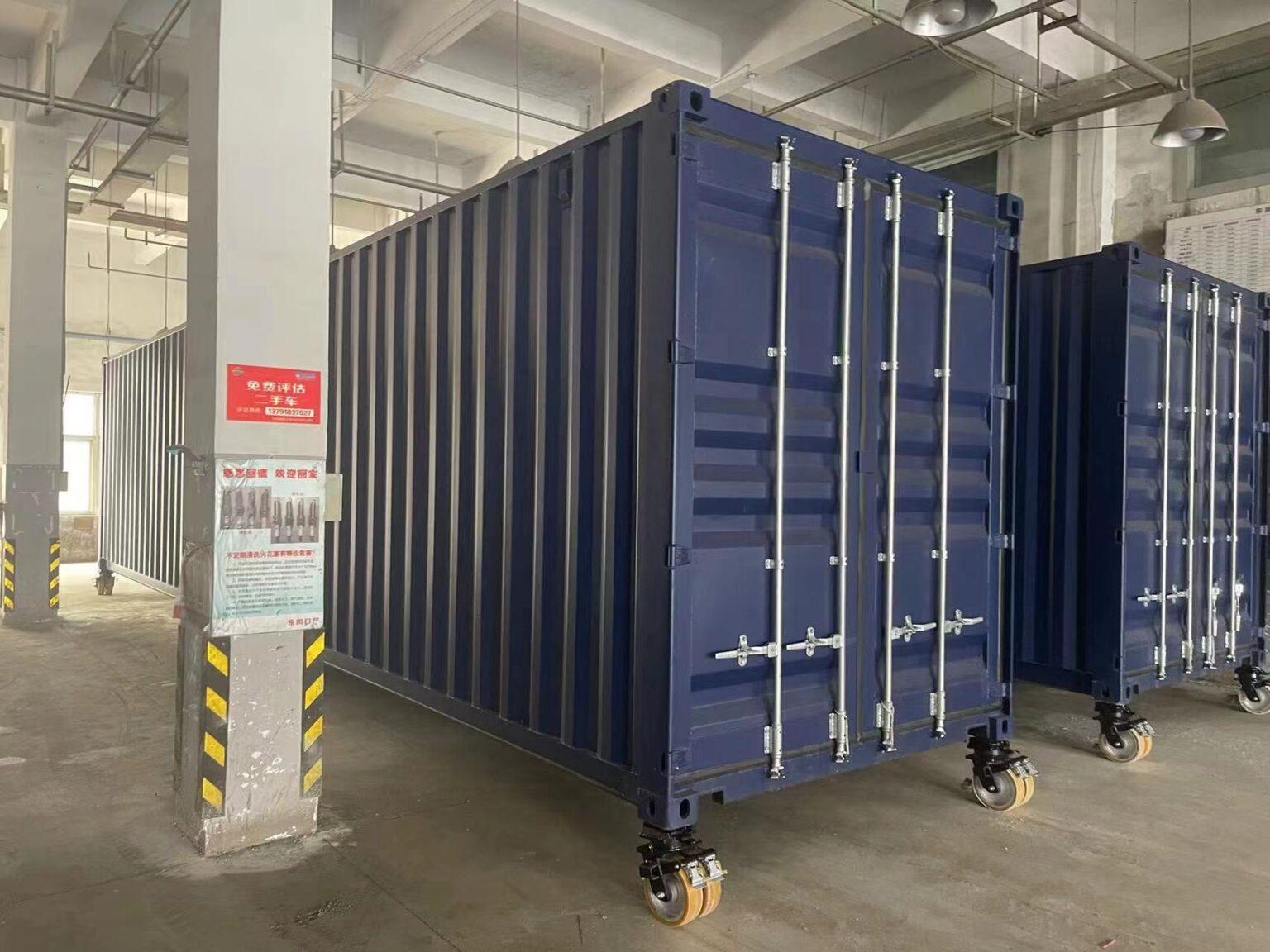 ISO Shipping Container Caster Wheels - High Load Capacity